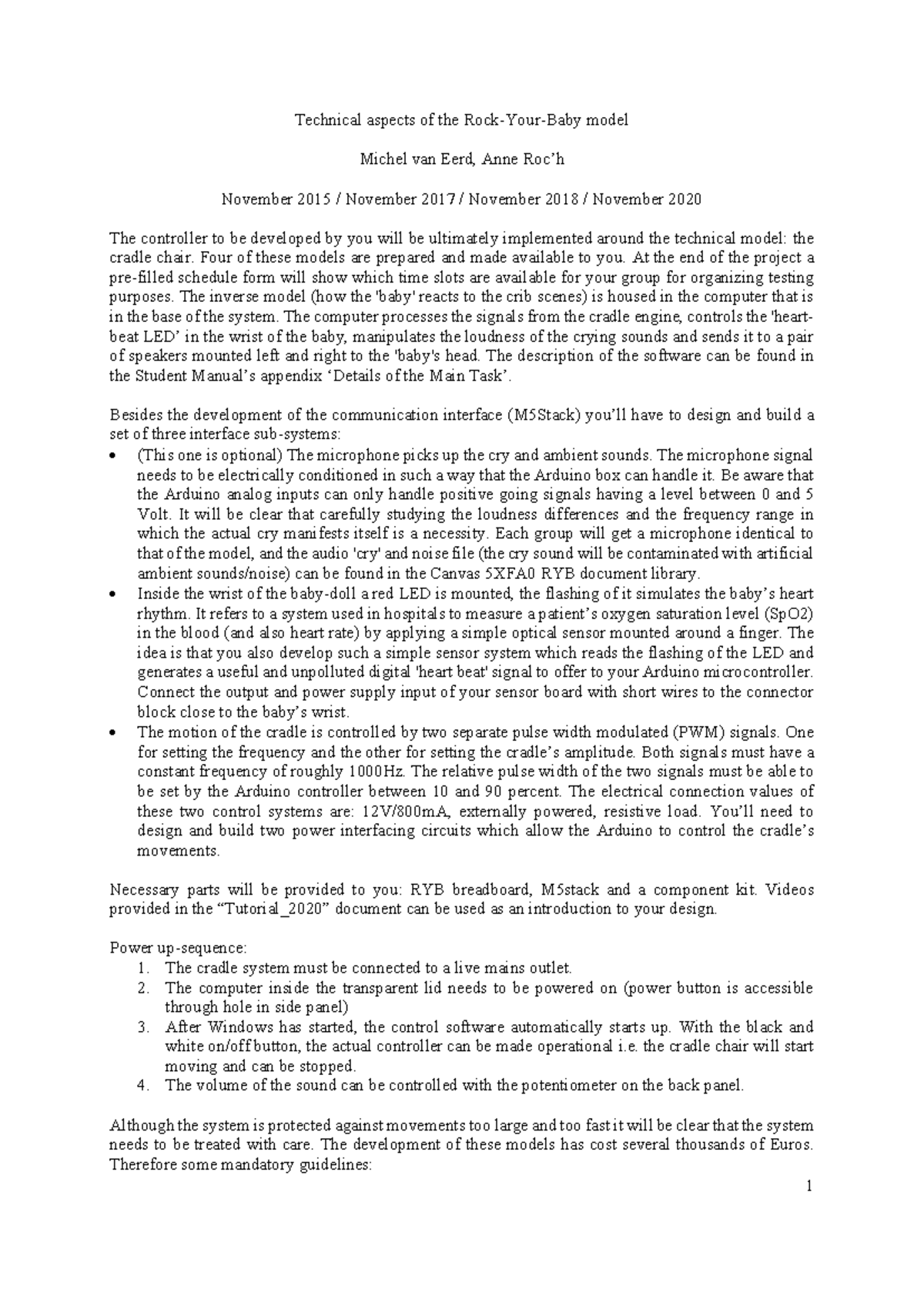 Technical Aspects of the RYB Model: Design & Implementation Guide 2020 ...