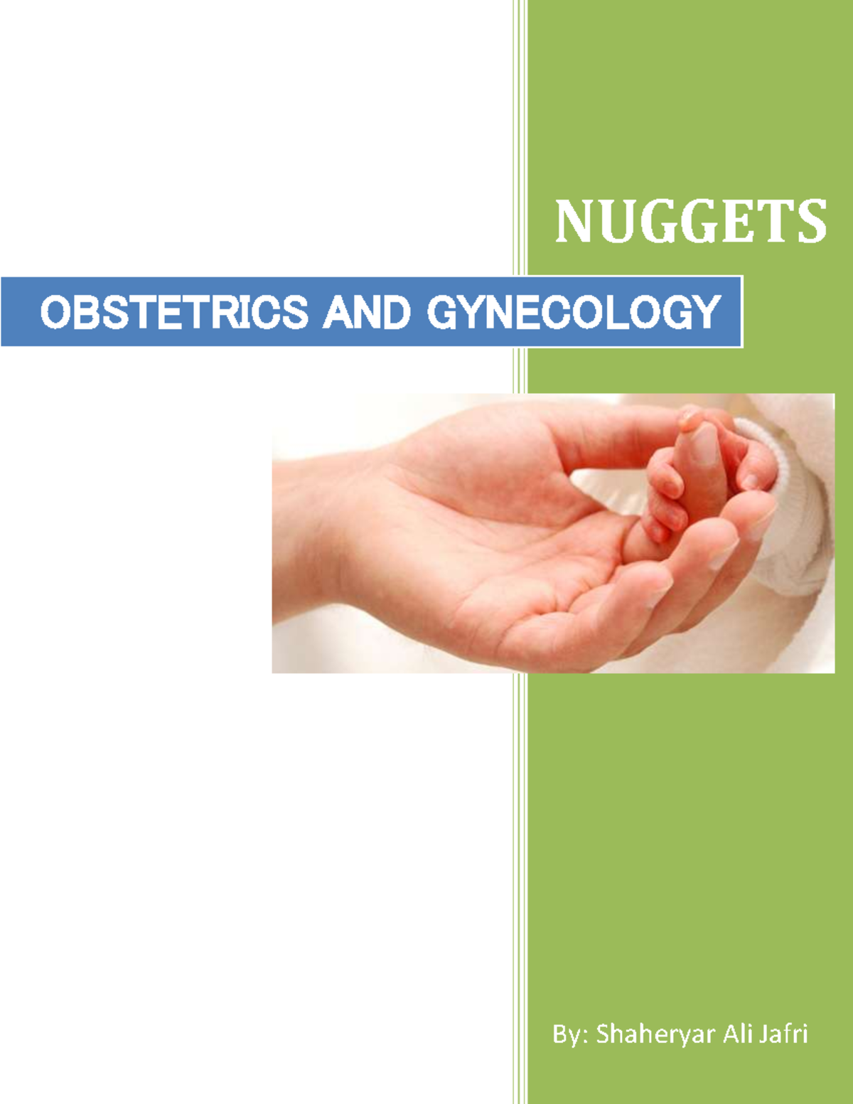 NUGGETS IN OBSTETRICS AND GYNECOLOGY: Comprehensive Study Guide - Studocu