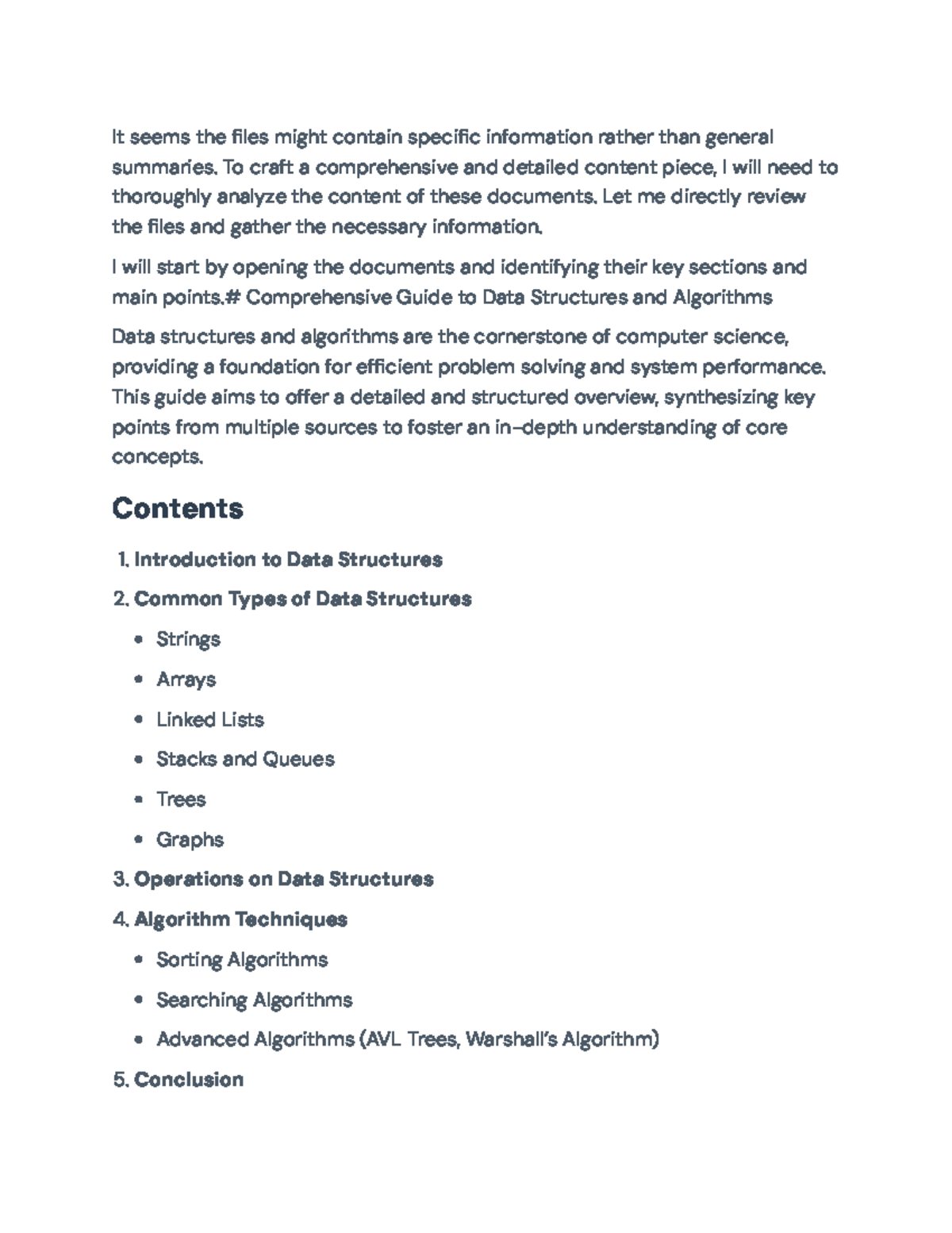 Comprehensive Guide to Data Structures and Algorithms (CS101) - It ...