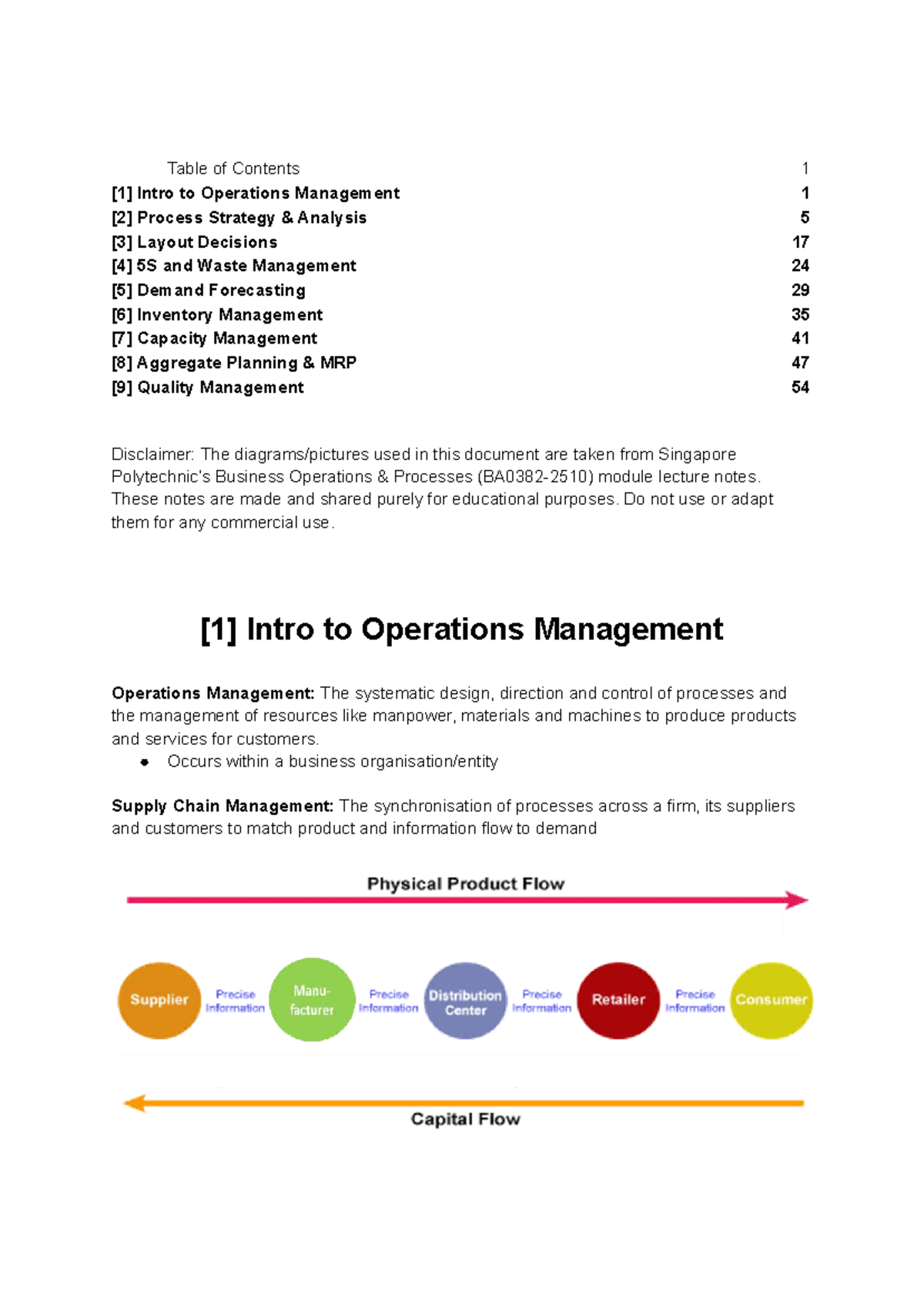 BOP 101: Intro to Operations Management Process Strategies & Layouts ...