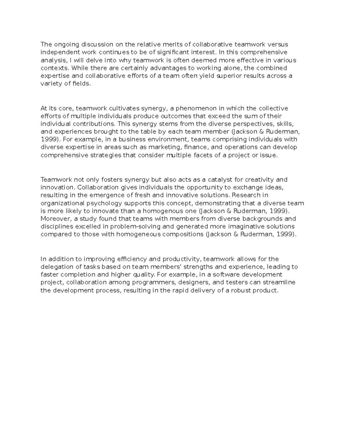 English Comp 210 week 3 creating basic argument - The ongoing ...