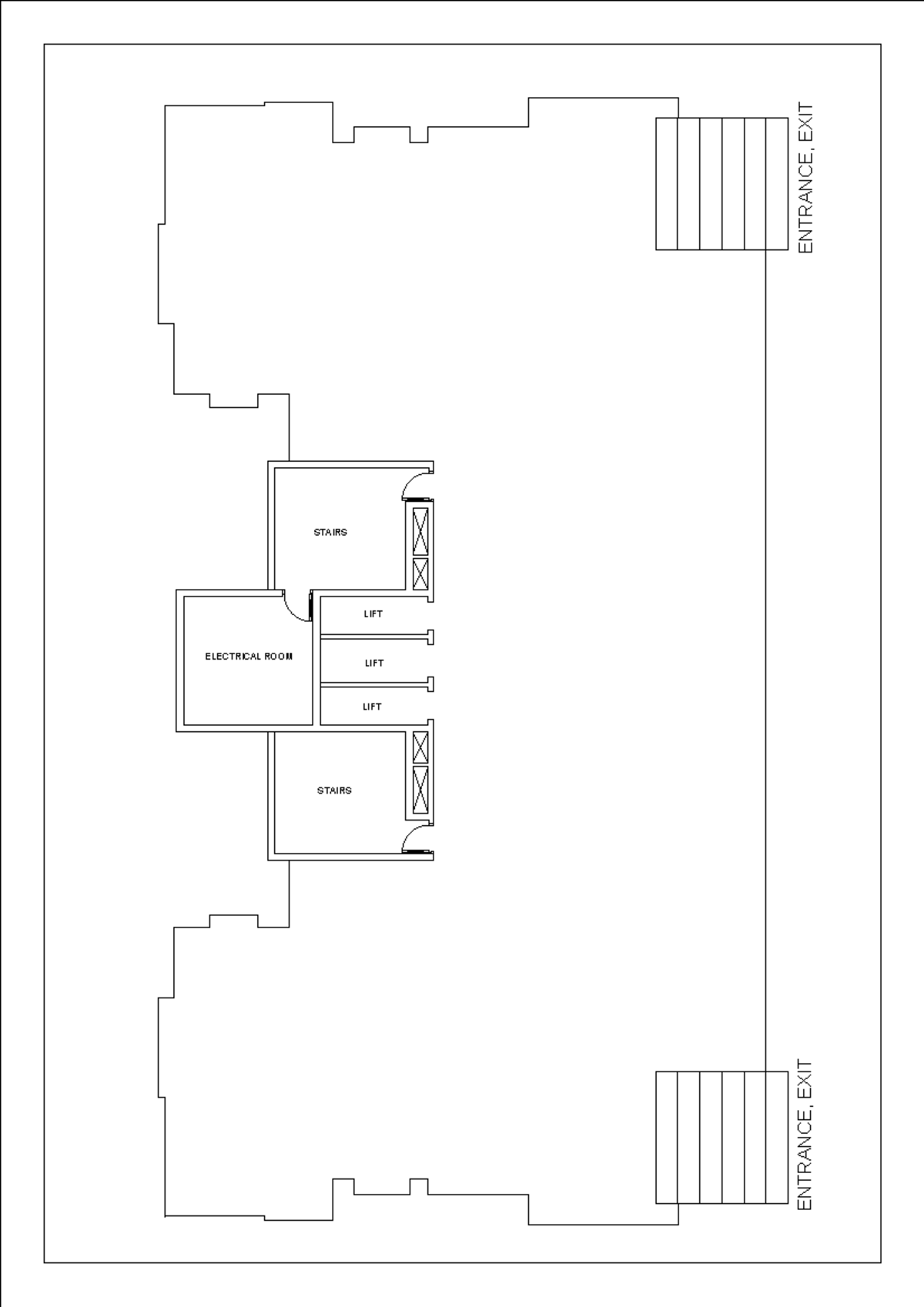 B Floor - sfsf - Nhập môn Marketing - ELECTRICAL ROOM STAIRS LIFTLIFT ...