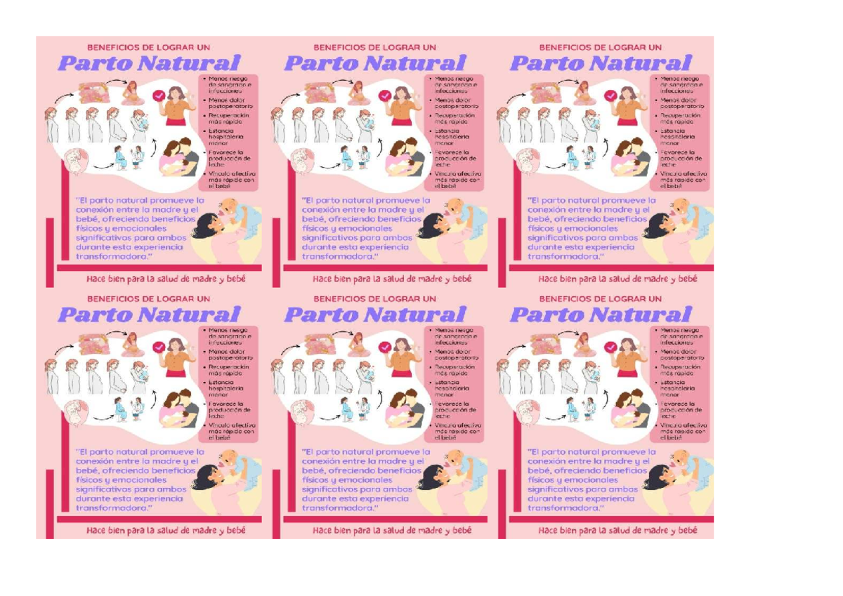 Beneficios del Parto Natural: Apuntes sobre Salud Materno-Infantil ...