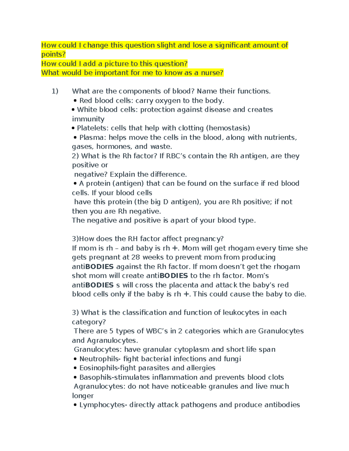 Mock Questions Revision 1: Key Concepts from Chapters 14-16 - Studocu