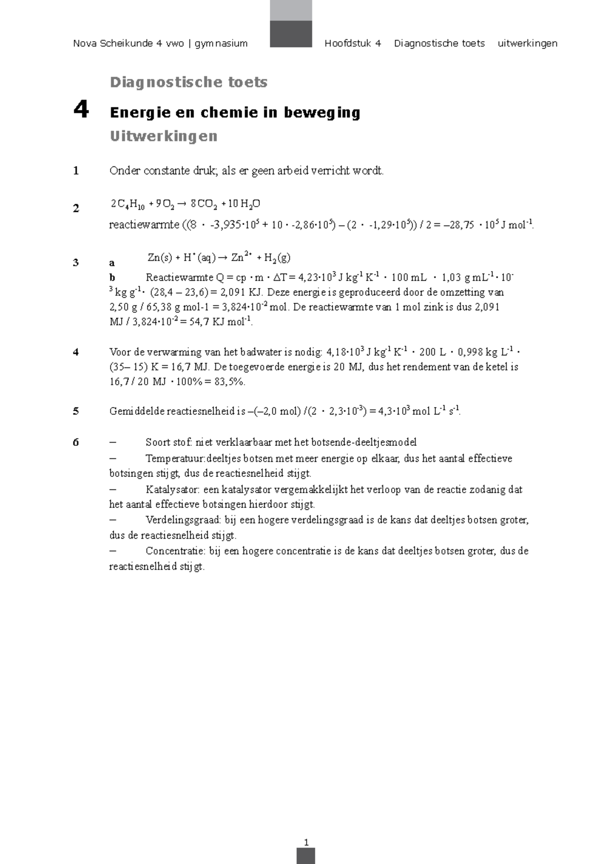 SK vwo4 Diagnostische Toets H4 Uitwerkingen - Scheikunde Antwoorden ...