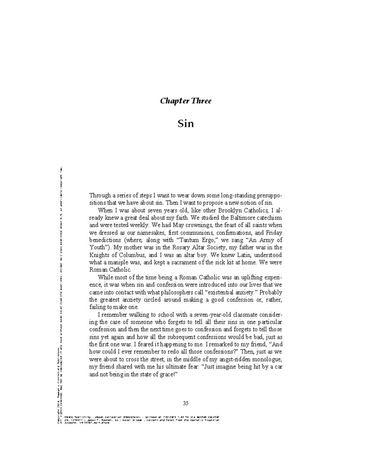 Exploring Sin: A Moral Theology Perspective on Love and Responsibility ...
