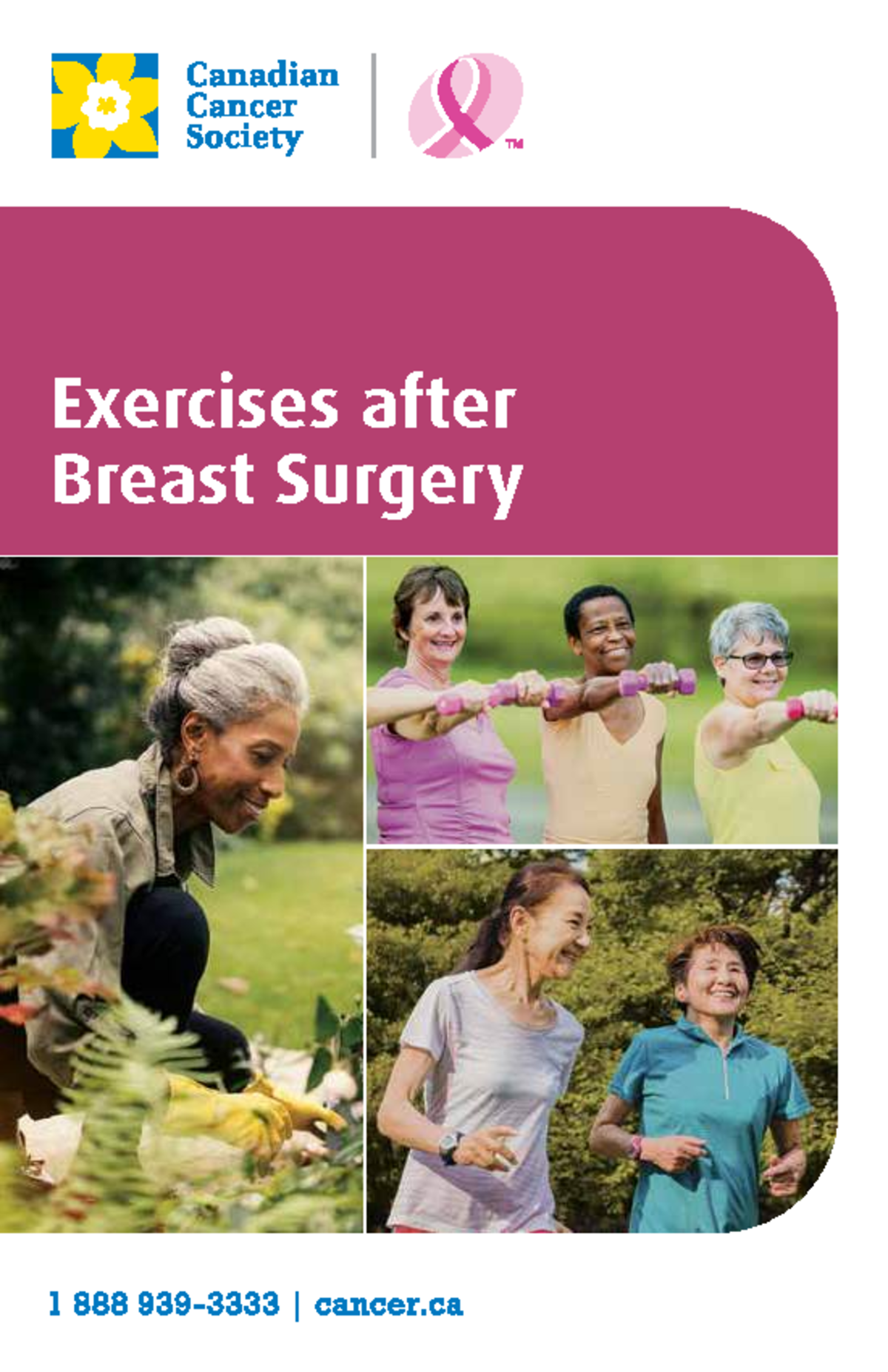 Exercises After Breast Surgery: A Guide by Canadian Cancer Society ...