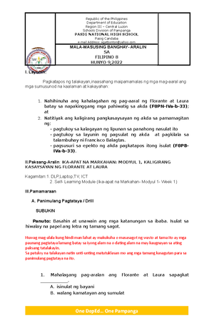 Grade 6 COT math Q4 - Lesson Plan in Math Classroom Observation - Daily Lesson Log SCHOOL ...