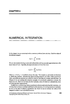 Part Six Introduction to Numerical Analysis - CHAPTER 6 NUMERICAL ...