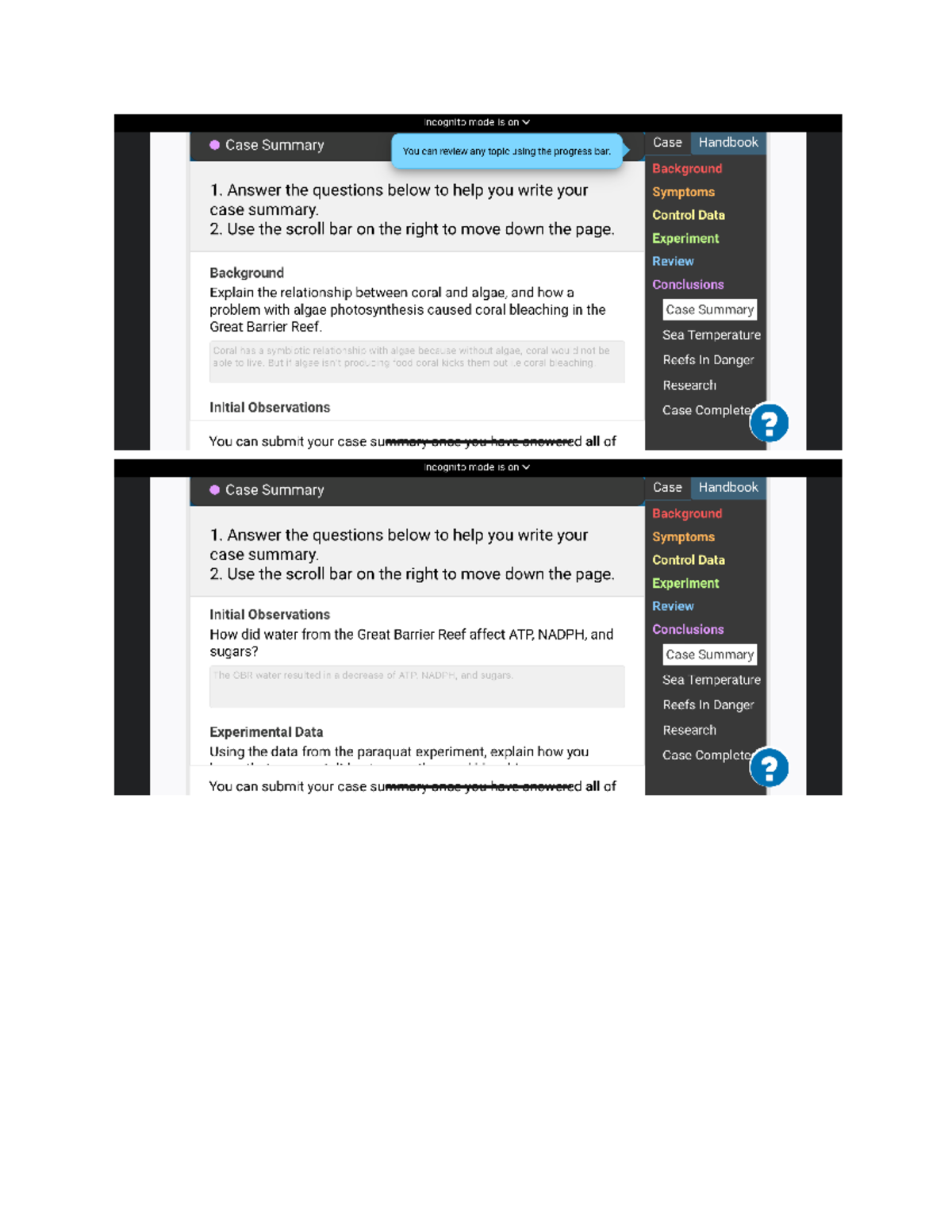 Photosynthesis STEM Case Summary - BIO141 - Studocu