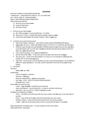 Legal - Notes Regarding The Thin Skull Rule (With Examples) - Thin ...