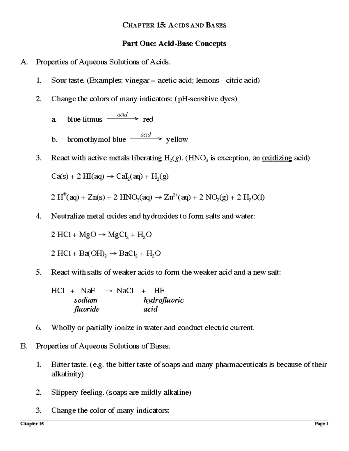 Chap 15: Acid-Base Practice Exam and Concepts Review - Studocu