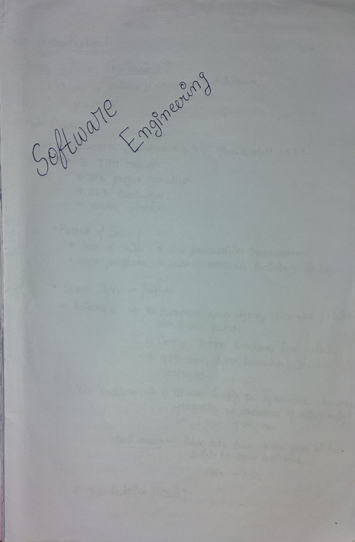 Software Engineering Notes - Module 1 Overview and Key Concepts - Studocu