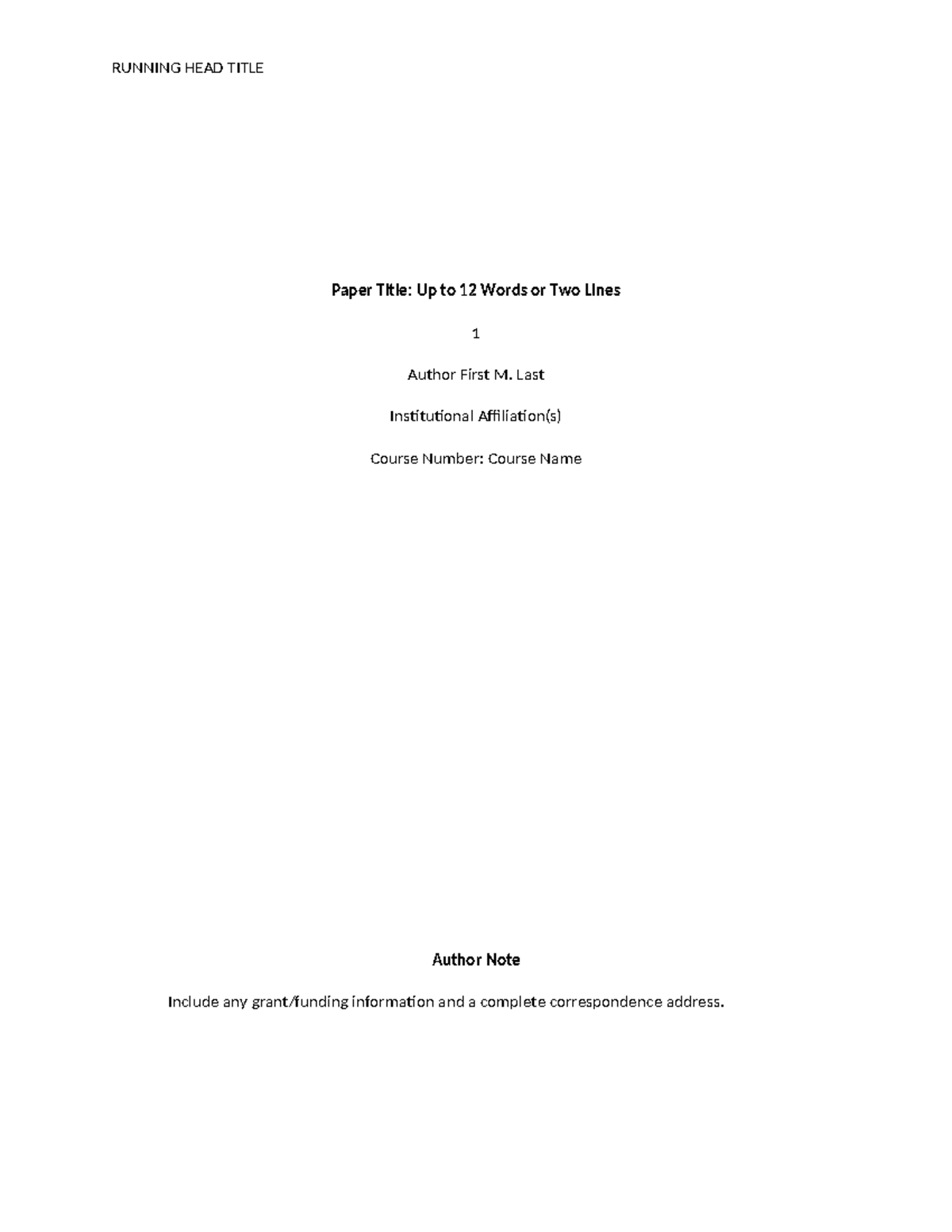 Paper Title Guidelines - Course Code: JBJNJK - Studocu