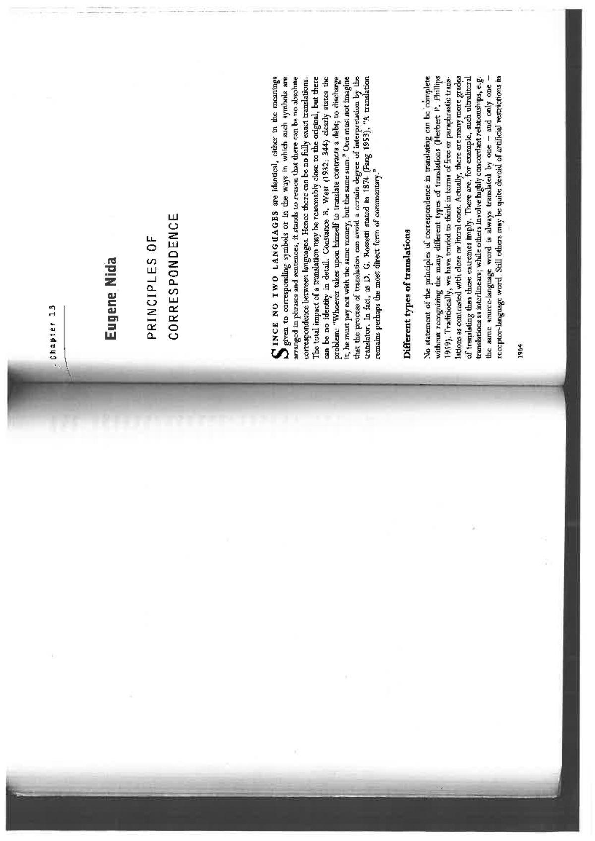 Chapter 13: Eugene Nida's Principles of Correspondence in Translation ...