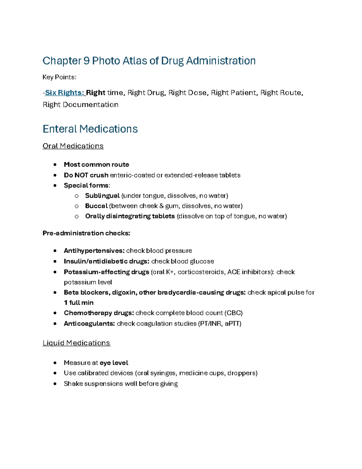 Chapter 9: Photo Atlas of Drug Administration - Key Points & Guidelines ...