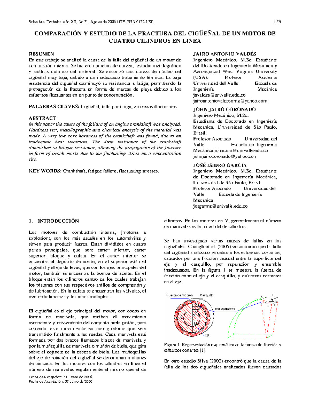 Dialnet- Comparacionyestudiodelafracturadelciguenaldeunmoto-4829385 - Scientia et Technica Año ...