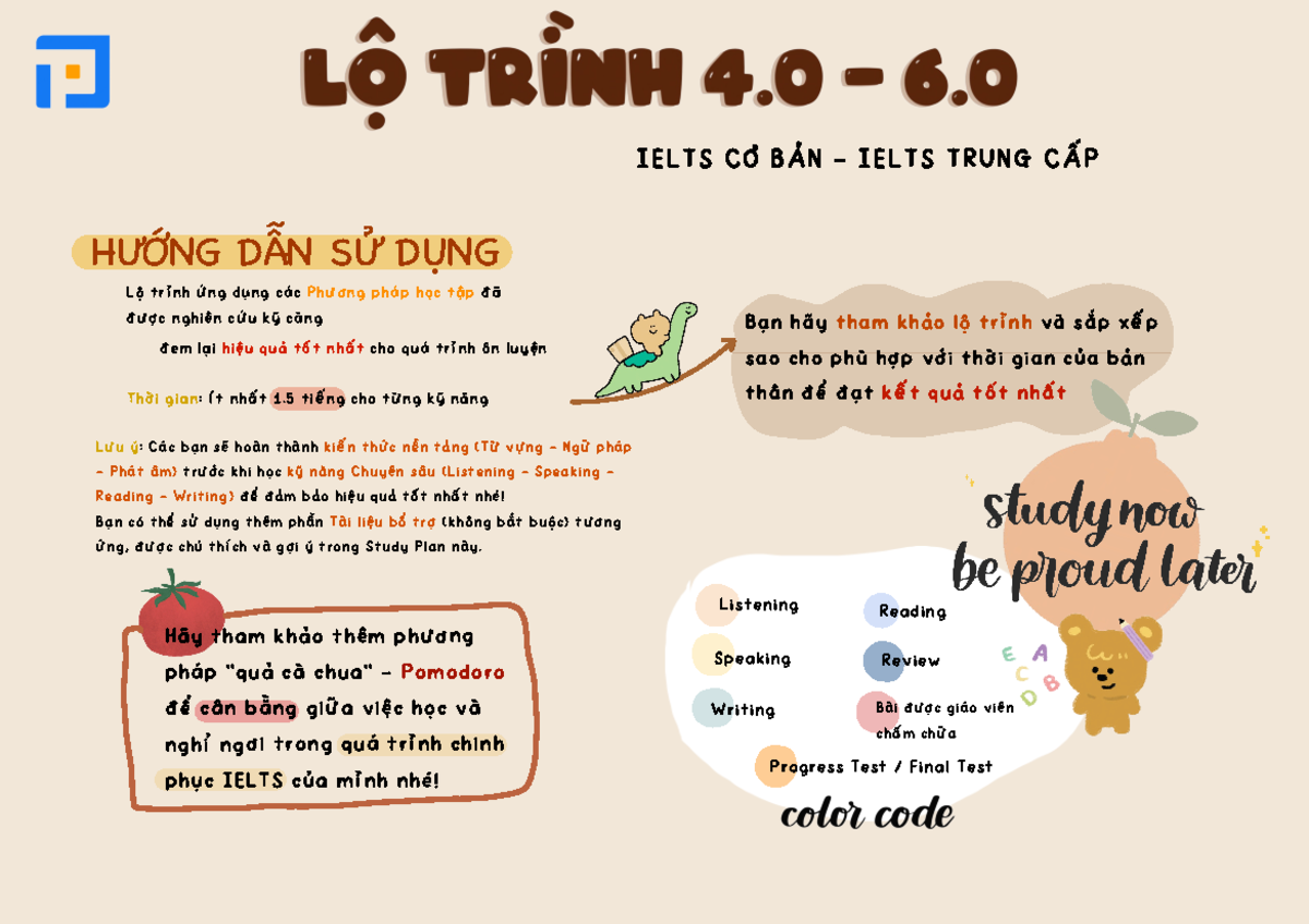 Ielts Lộ-trình-4-6 - dwewe - HƯỚNG DẪN SỬ DỤNG Lộ trình ứng dụng các ...
