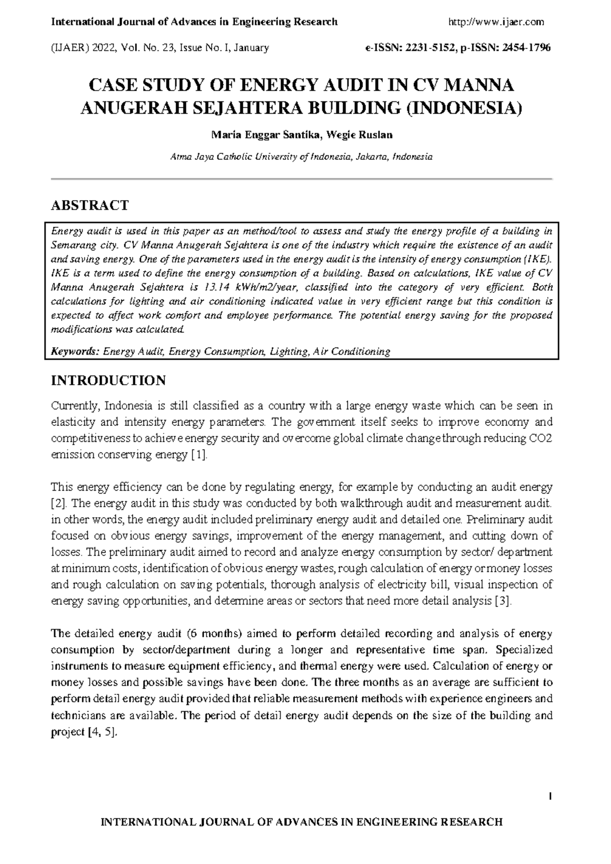 01 Maria Enggar 01186 - Materials - (IJAER) 2022, Vol. No. 23, Issue No ...