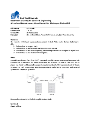 Lab Assignments - Project: Queue Simulator Project Description: An important application of ...