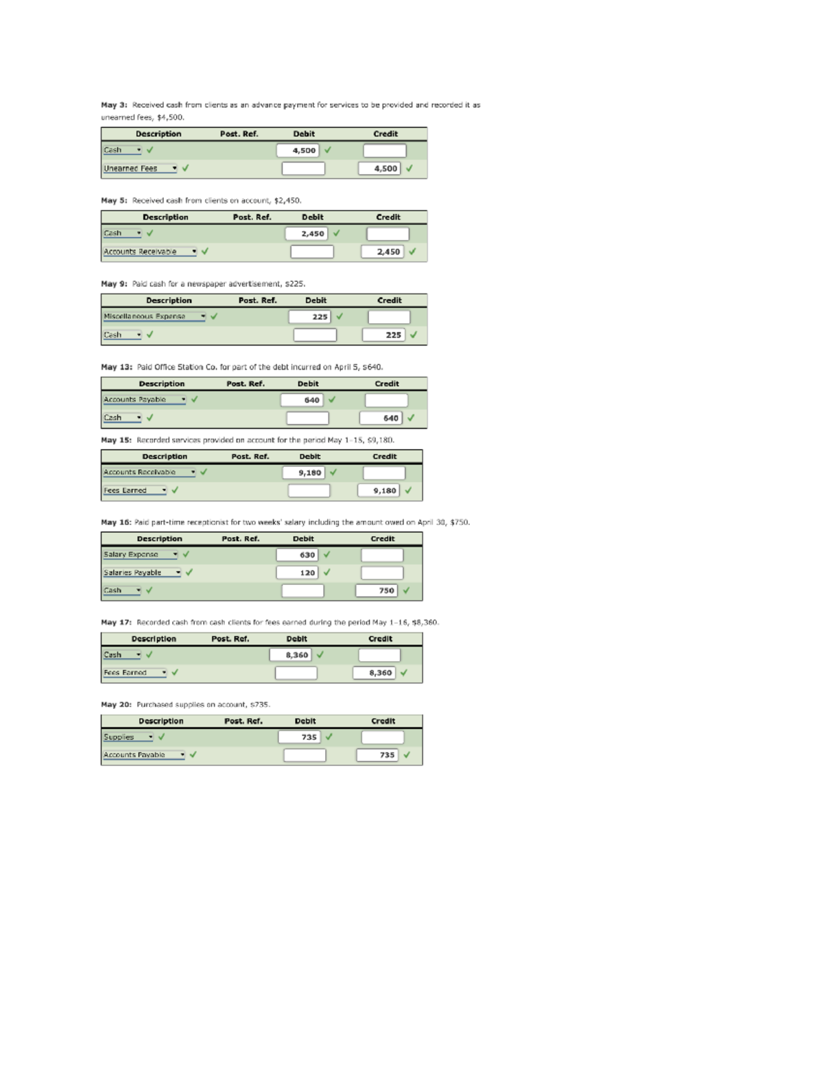 2-2 Comprehensive problem: part 1-3 - ACC201 - Studocu