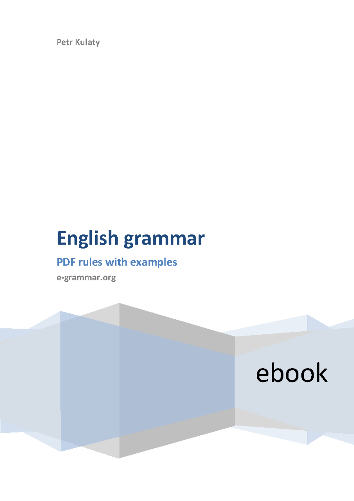 E-grammar-rules-ebook-demo - Petr Kulaty ebook English grammar PDF ...