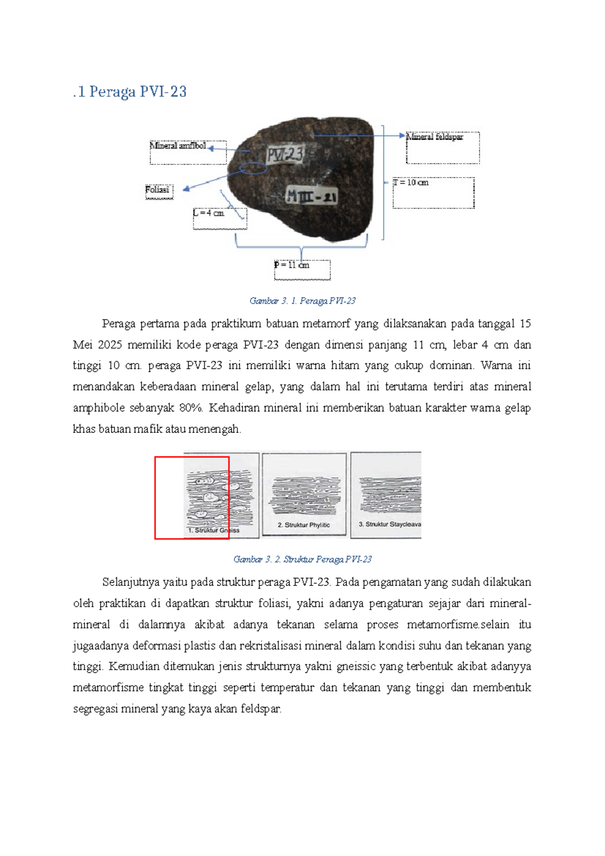 Geologi - Petrologi: Praktikum Batuan Metamorf dan Peraga 3.1 - Studocu