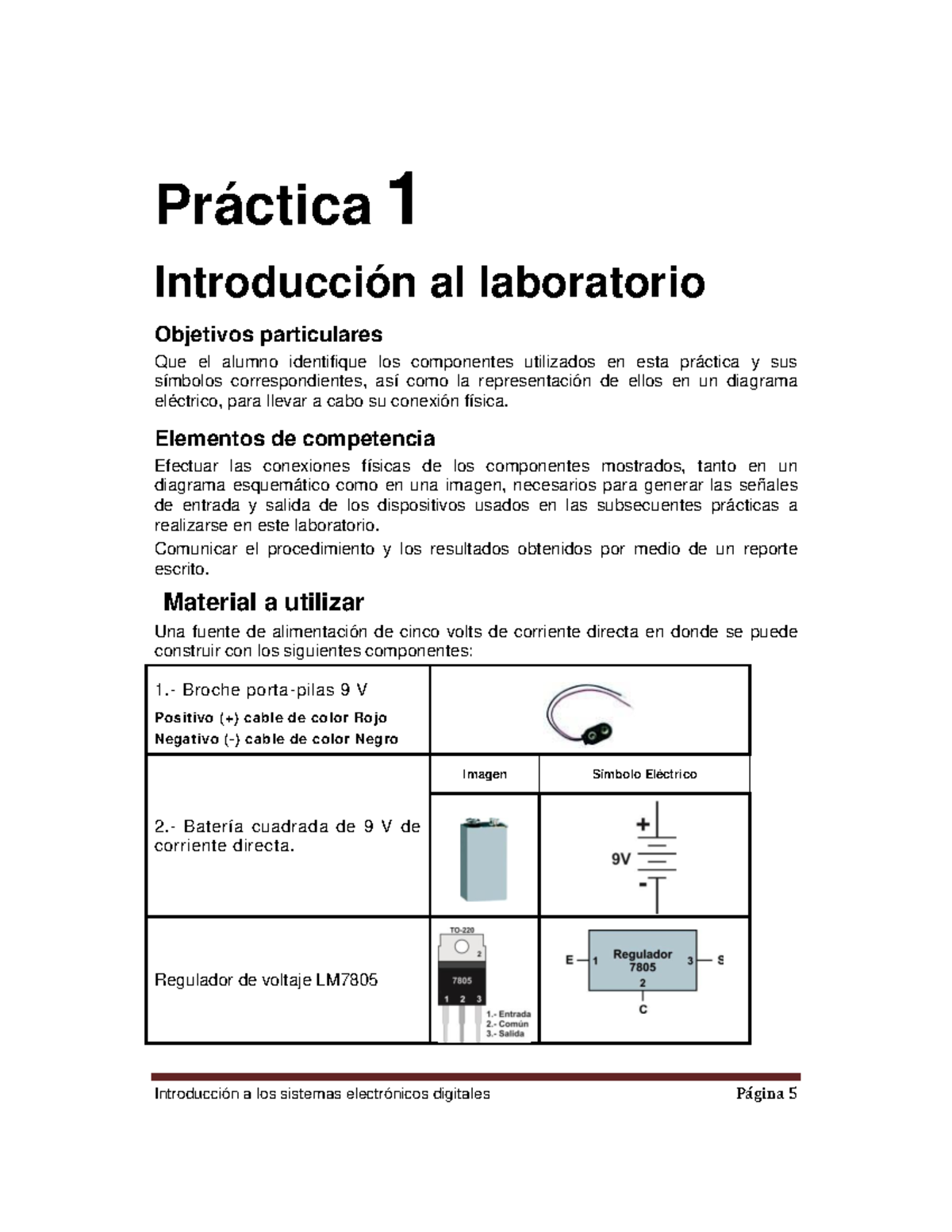 Práctica 1 - Conexiones en Protoboard y Fundamentos de Electrónica ...