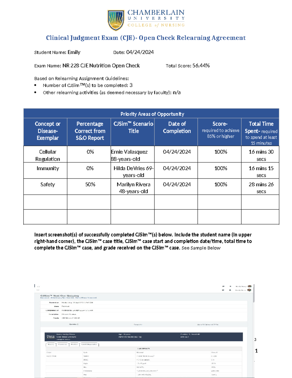 NR 228 CJE Open Check Relearning Assignment Overview and Guidelines ...
