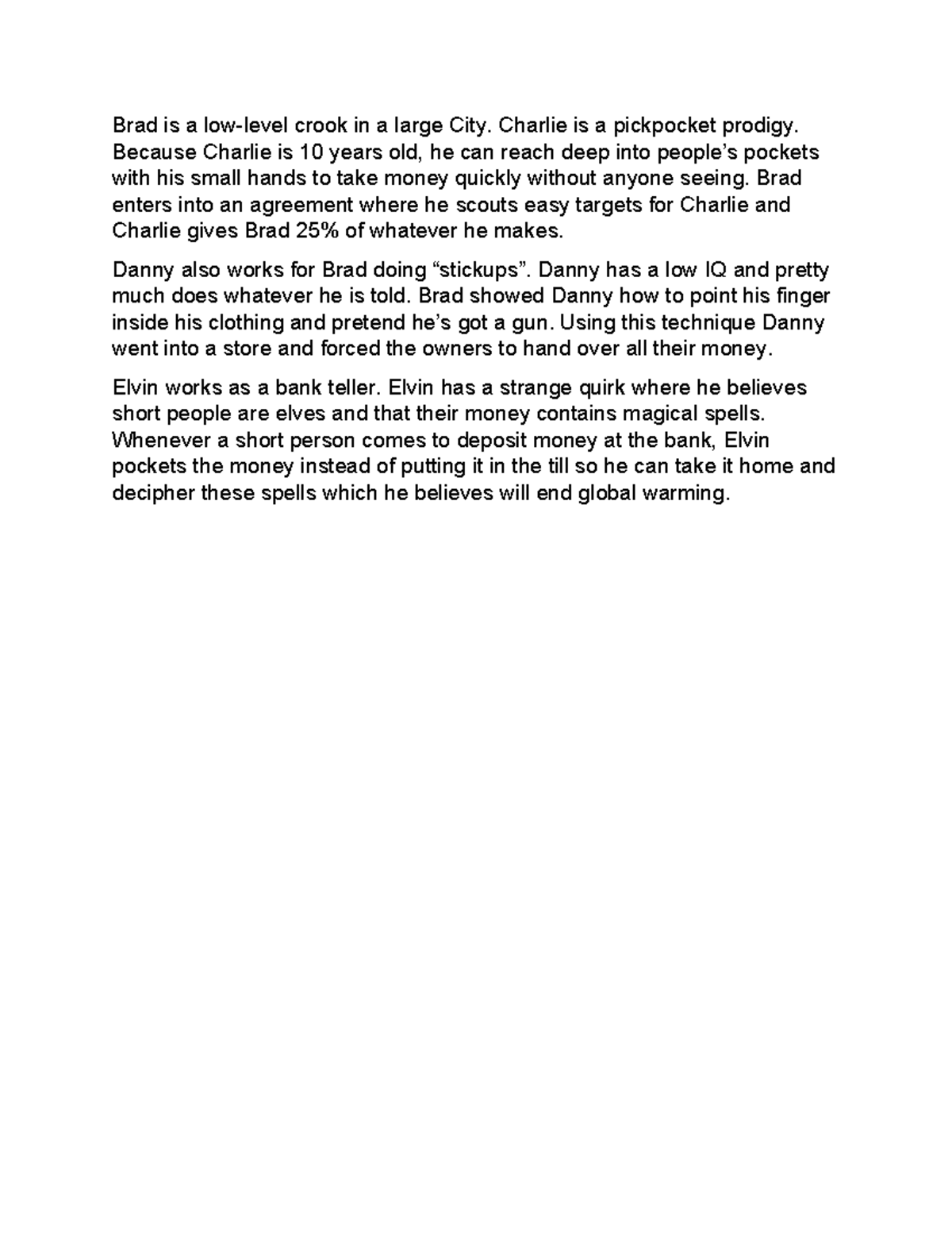 Writing Scenario - Essay Practice: The Crooked City Chronicles - Studocu
