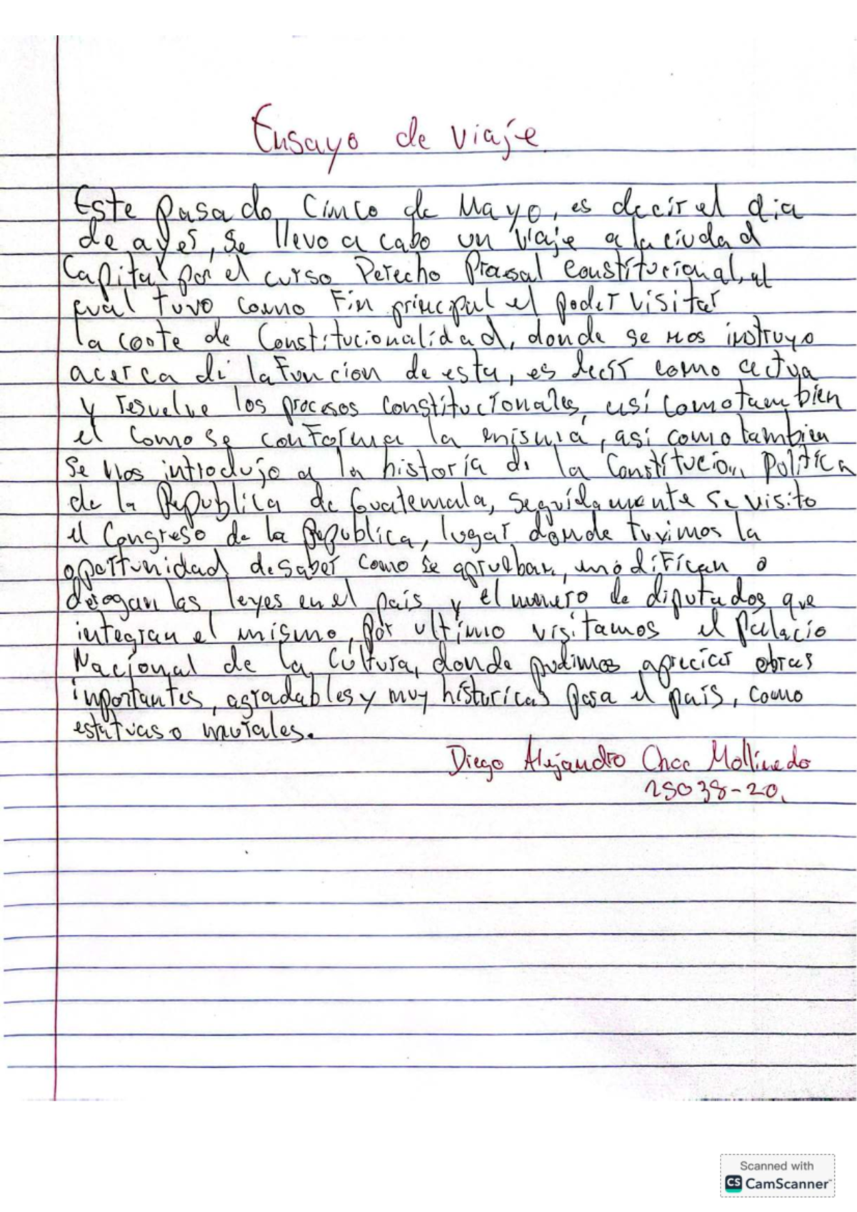 Ensayo de Viaje: Explorando la Constitución en Guatemala - Curso PRC ...