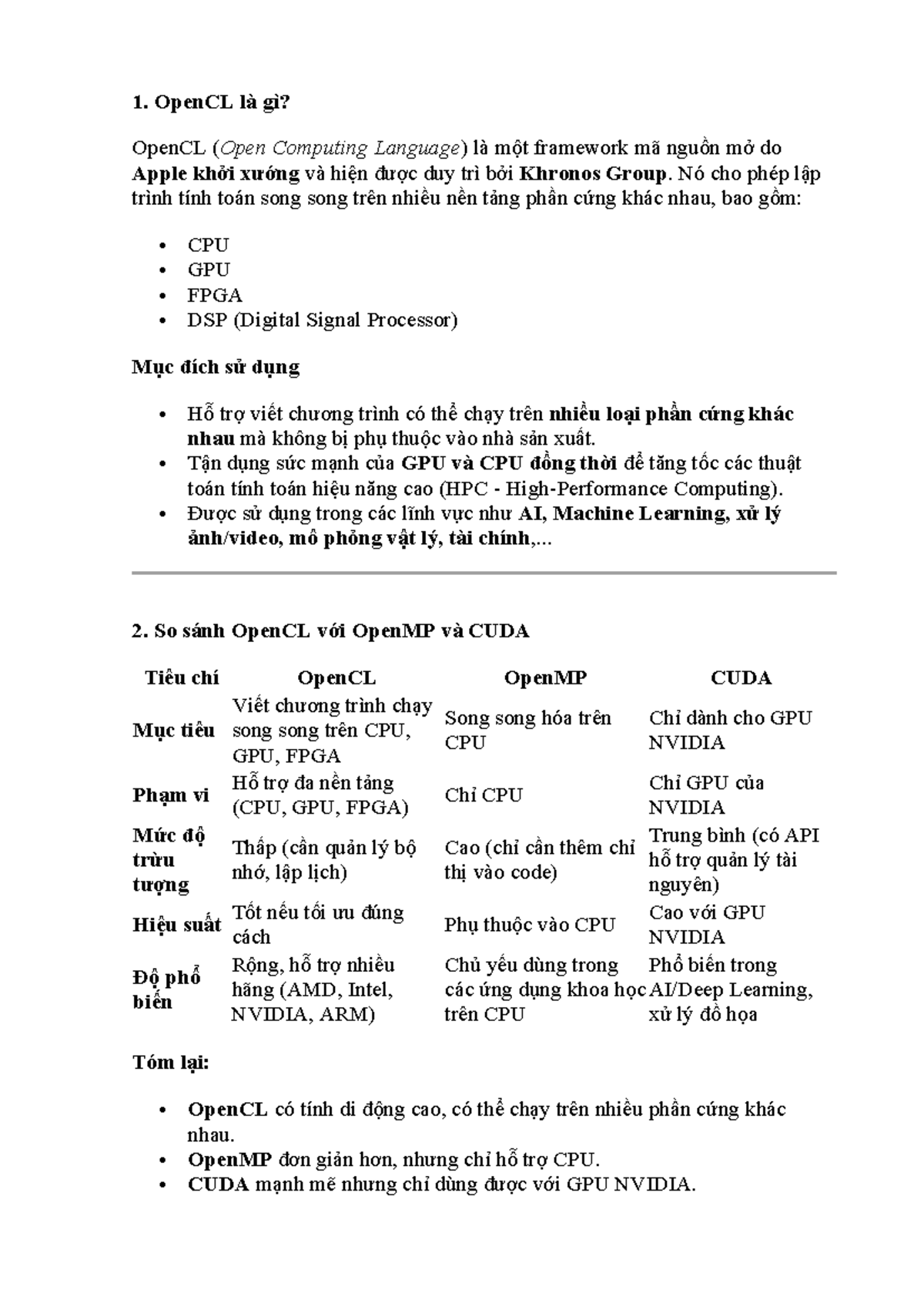 OpenCL: An Overview of Computing Language and Parallel Programming ...
