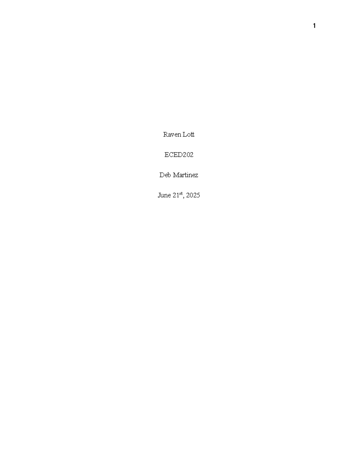 NAEYC Ethical Responsibilities in ECED202 W7 Essay - Studocu