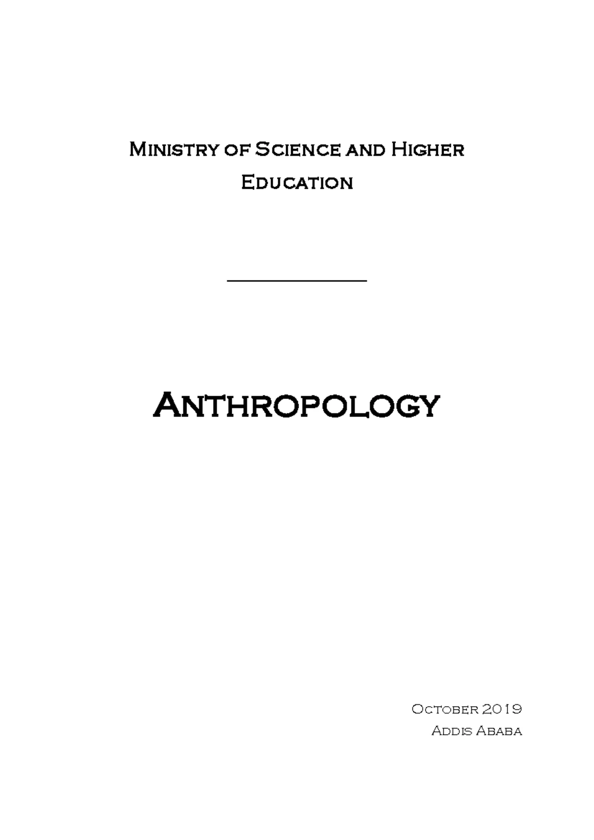 Anthropology Anth 101 Chapter 2 Notes On Culture And Society Studocu