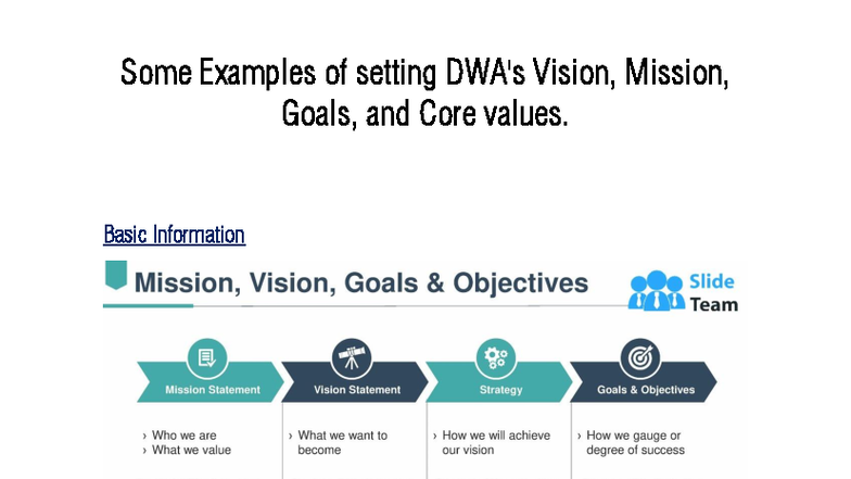 DEPTH WORK ARCHITECT: Vision, Mission, Goals & Core Values Overview ...