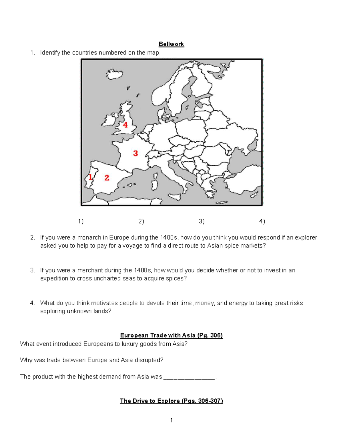 European Exploration and Trade in the 1400s: Key Events and Impacts ...