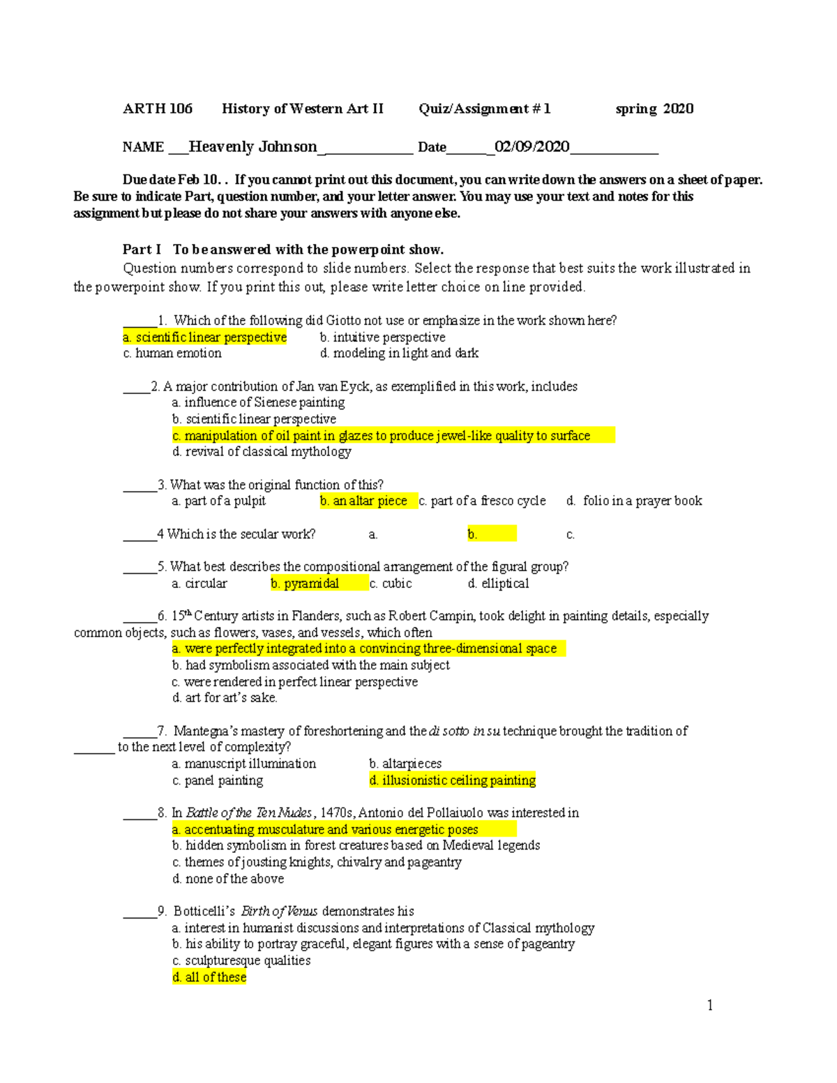 Heavenly Johnson Art History 2 Quiz - Deprecated API usage: The SVG ...
