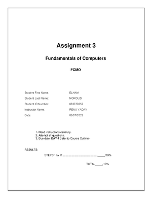 FCMO Assignment 01 - Installing Windows 11 on a Virtual Machine ...