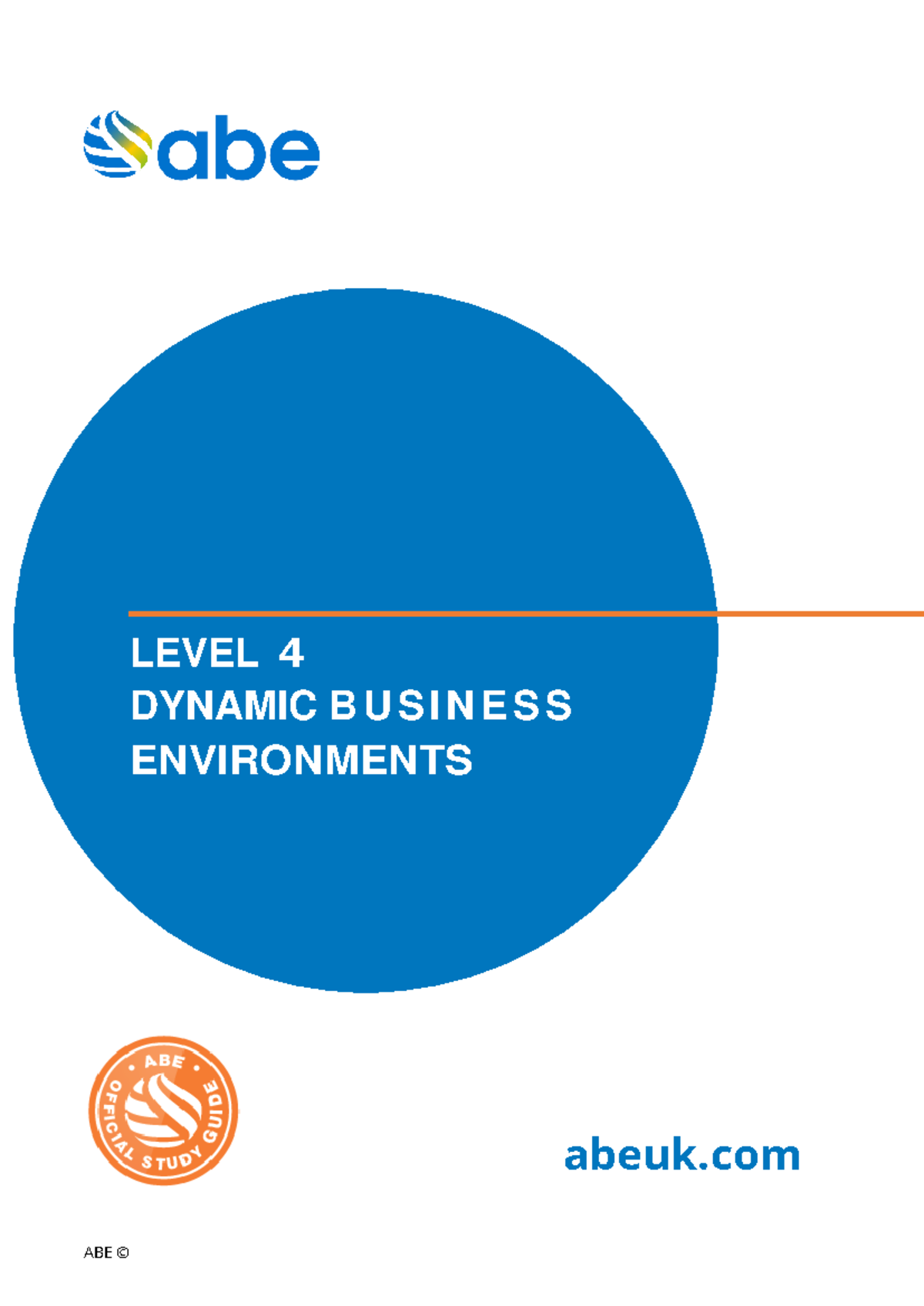 Level 4 Dynamic Business Environments Study Guide (v2) - Studocu