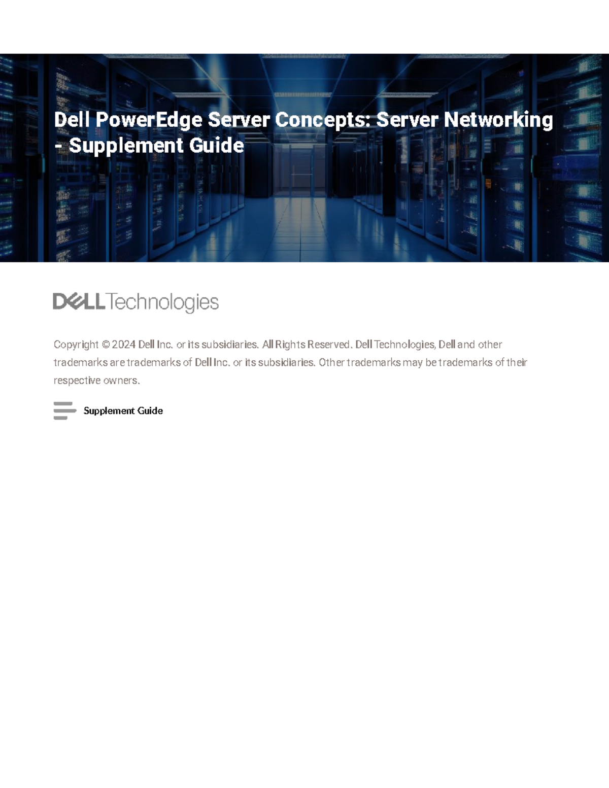 Dell PowerEdge Server Concepts: IPv6 Supplement Guide - Studocu
