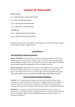 Anatomia do periodonto - Anatomia do periodonto Clinicamente normal ...