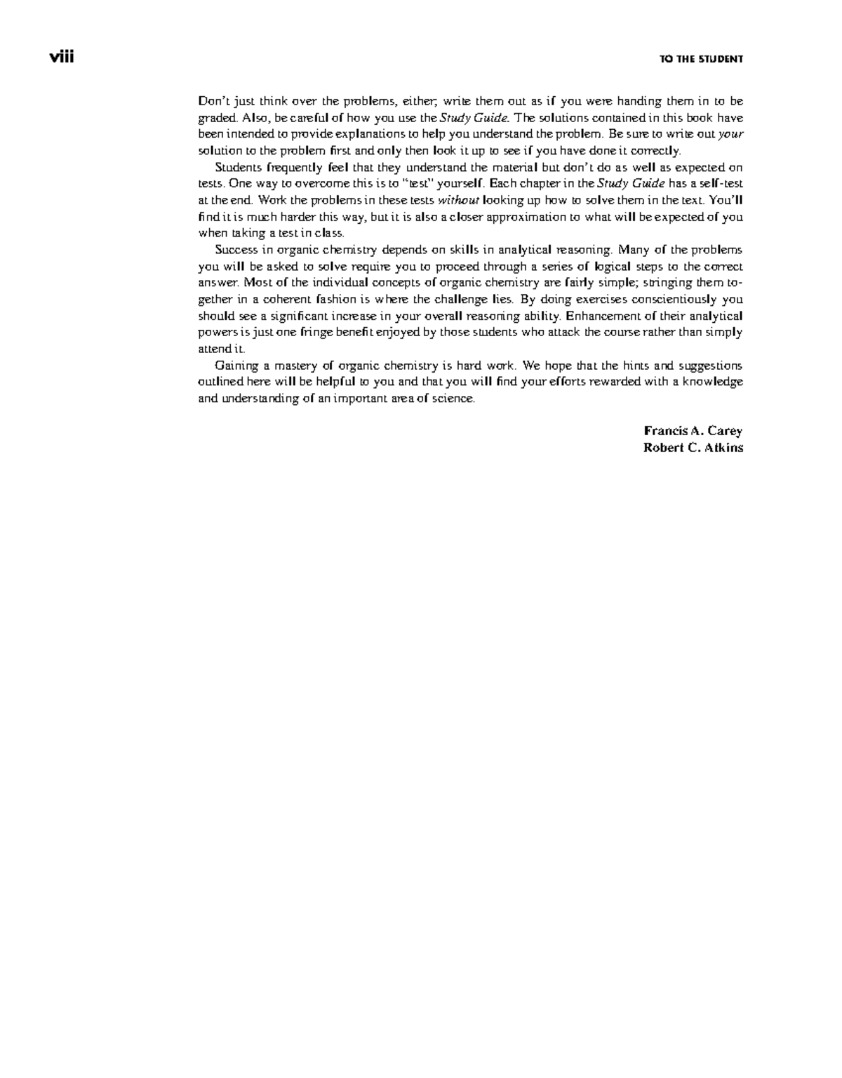 Organic Chemistry 4th Ed. Study Guide Tips & Problem-Solving Strategies ...