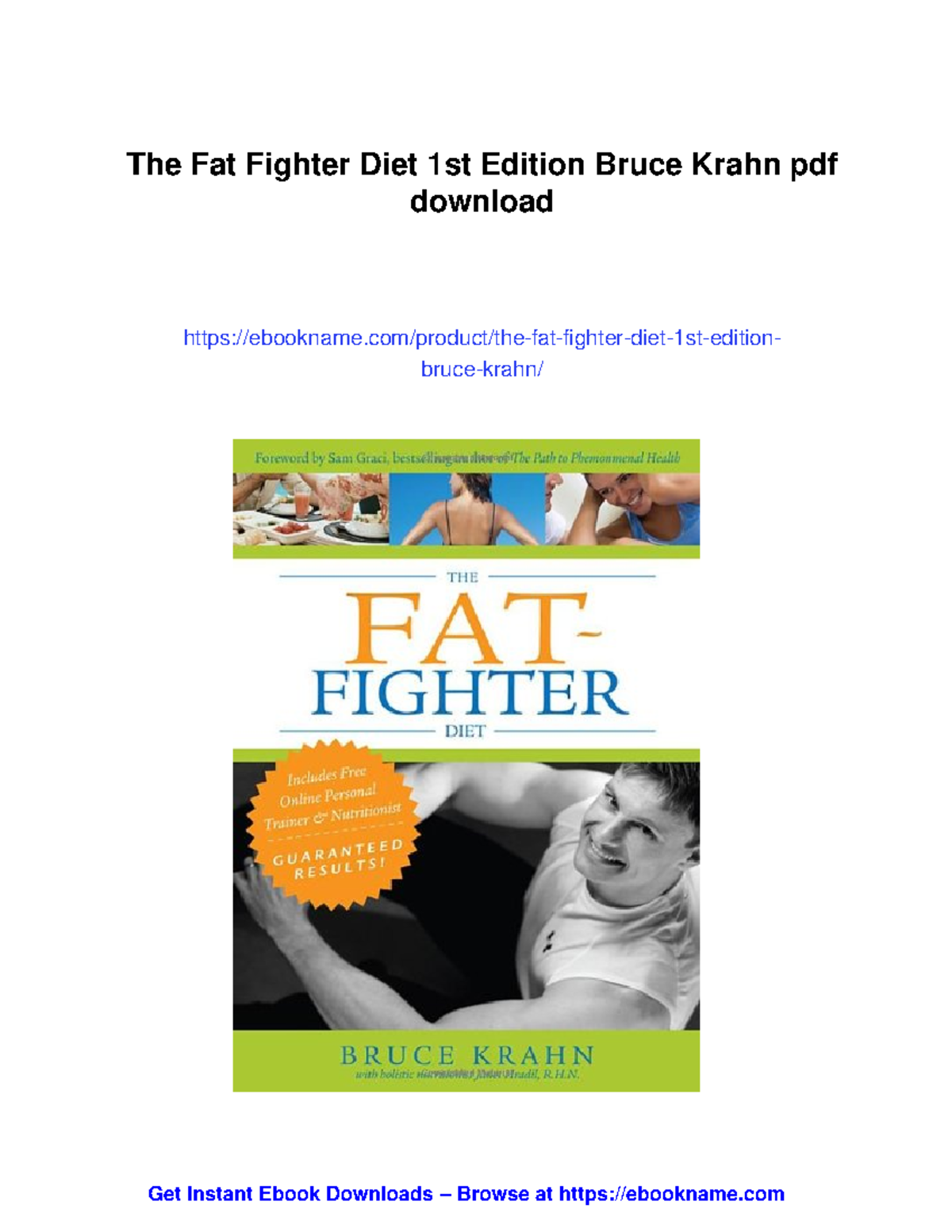 The Fat Fighter Diet: A Holistic Approach to Health & Fitness - Studocu