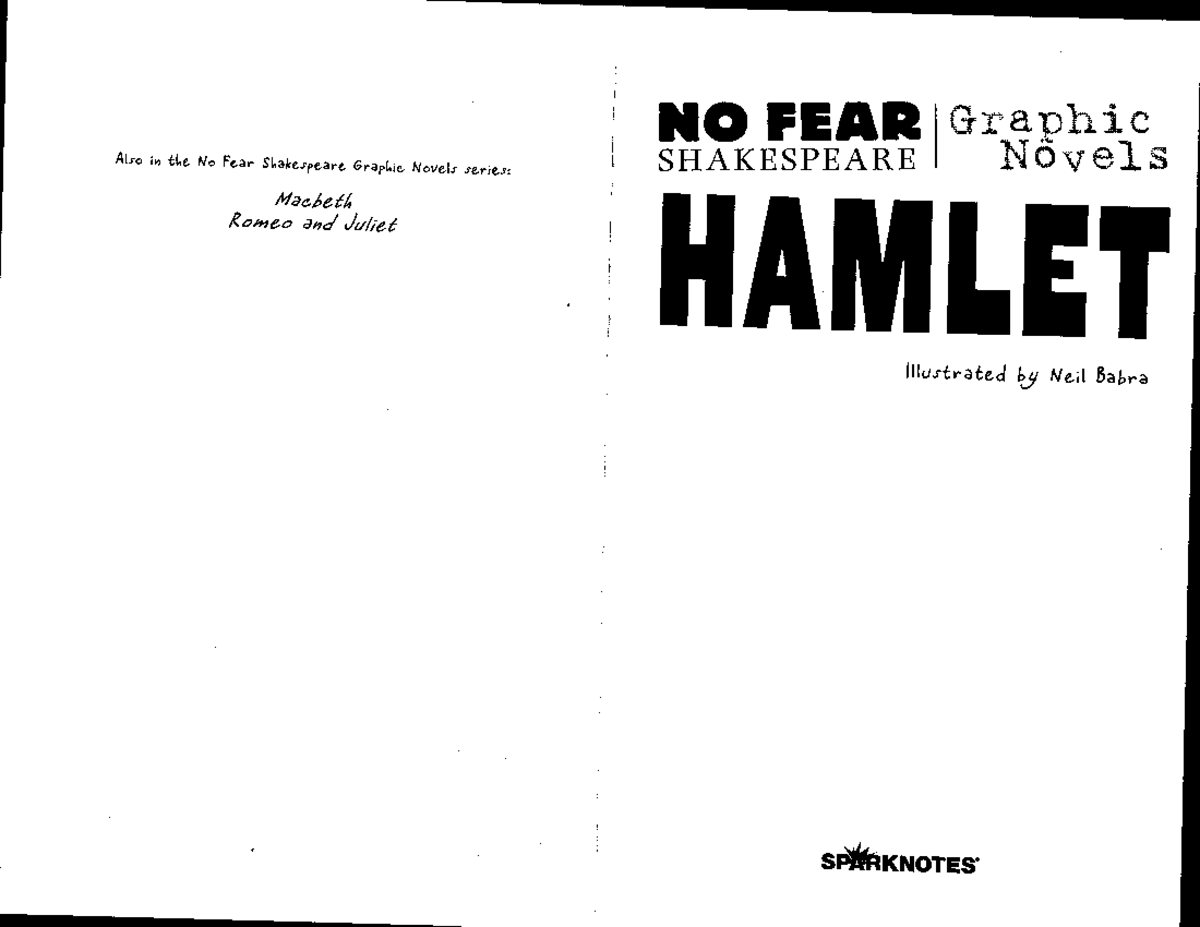 Hamlet Graphic Novel Analysis: Key Characters and Themes - Studocu
