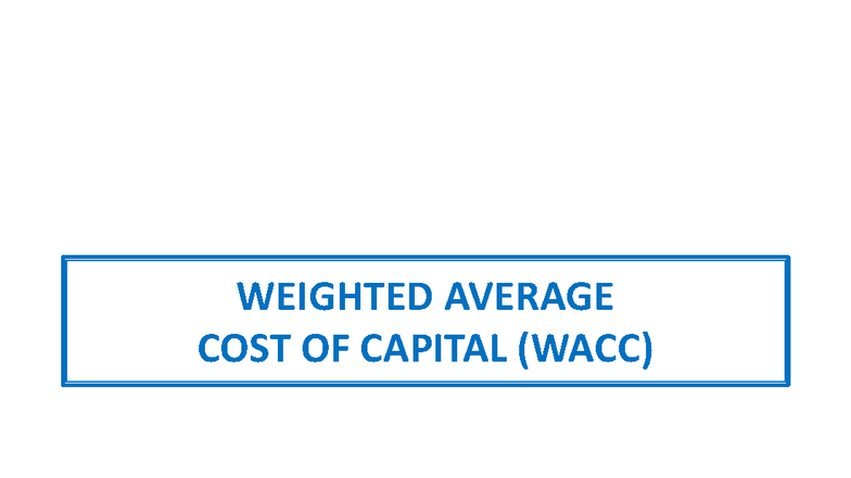 WACC Lecture Notes (Course Code: 1 2) - Understanding CAPM and Risk ...