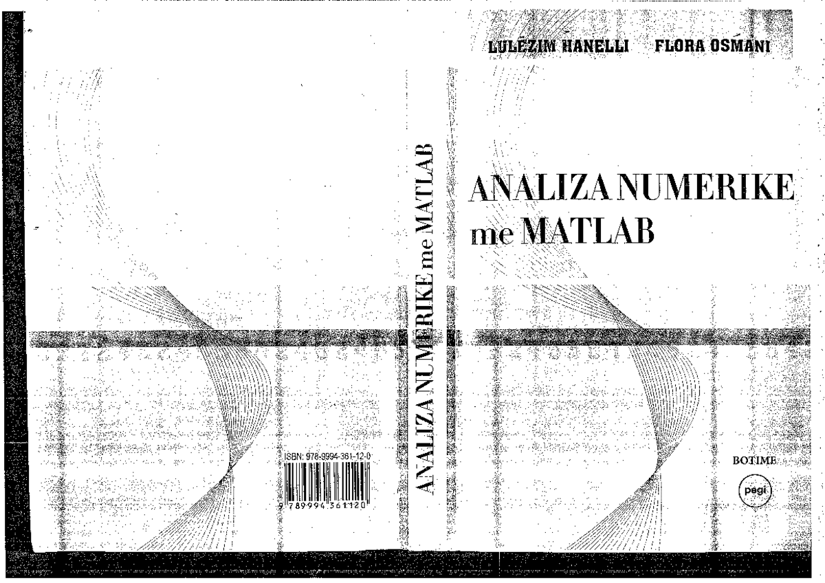 Analiza Numerike: Teoria dhe Aplikime në Matematikë - Studocu