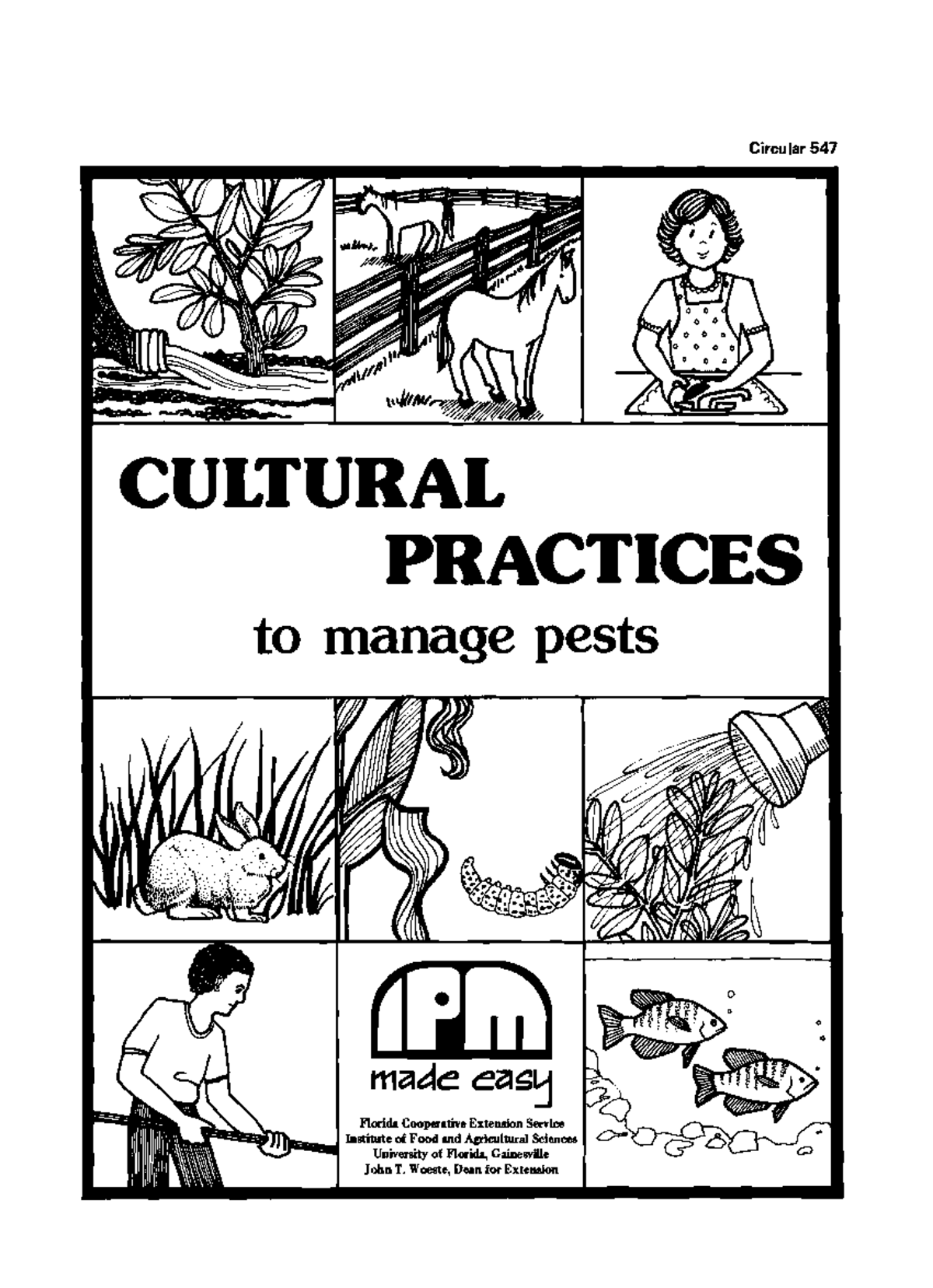 Cir547-Cultural Practices for Integrated Pest Management - Studocu