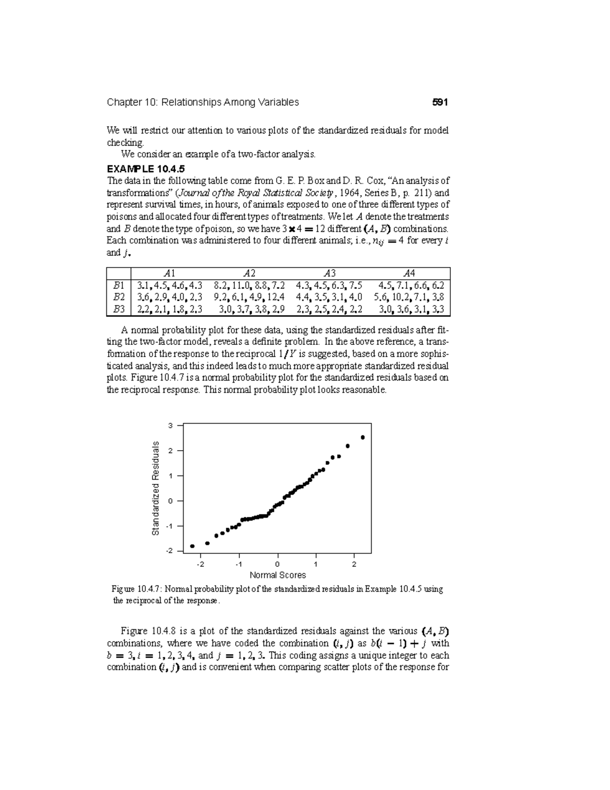 Chapter 10: Analyzing Relationships Among Variables in Calculus - Studocu