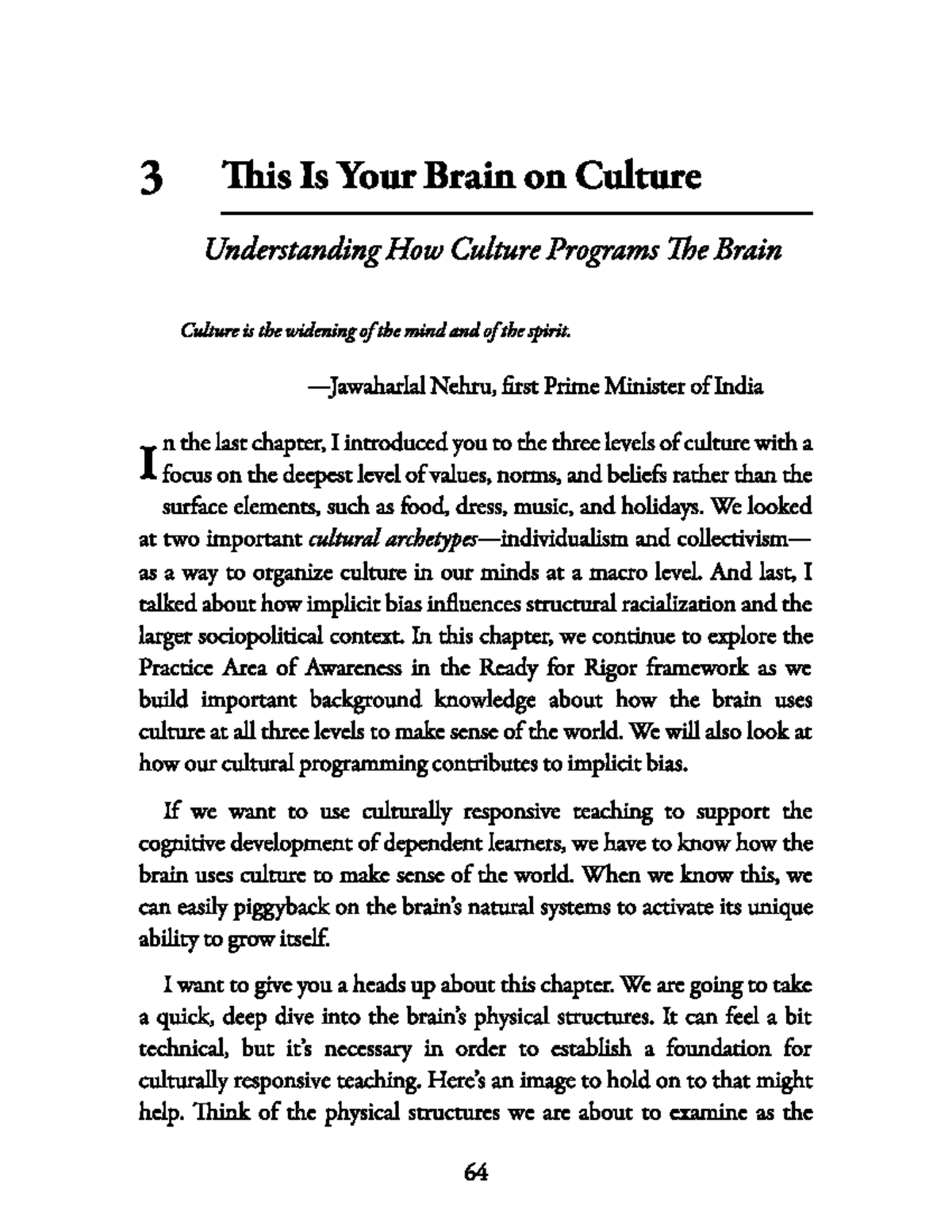 Culturally Responsive Teaching & The Brain: Key Concepts (EDU 101 ...