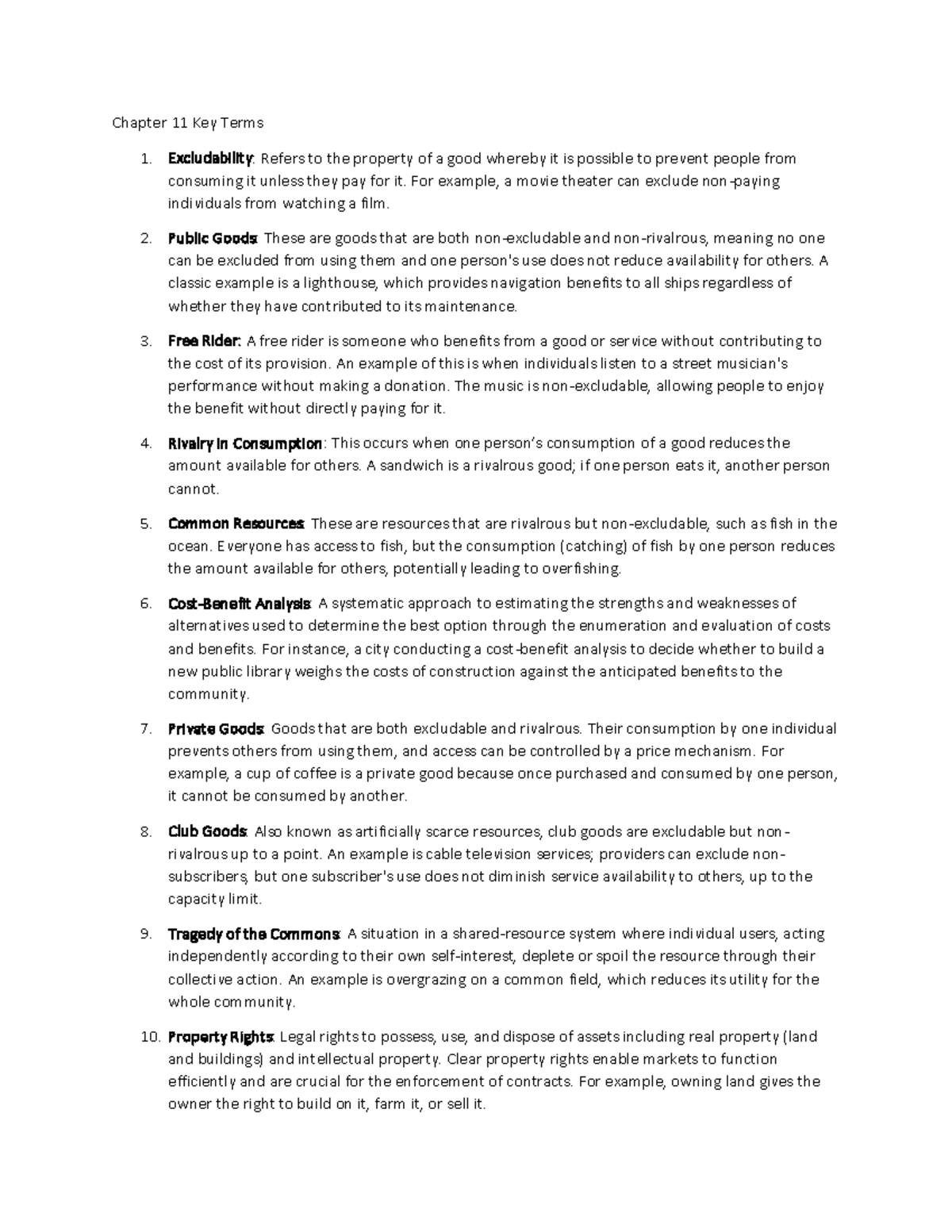Chapter 11 Key Terms Summary - Study Guide for Mankiw's Macro ...